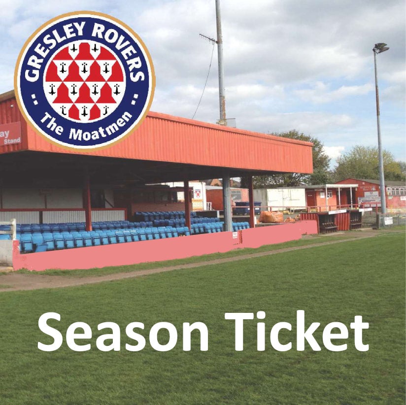 Gresley Rovers Season Tickets | Gresley Rovers FC Shop